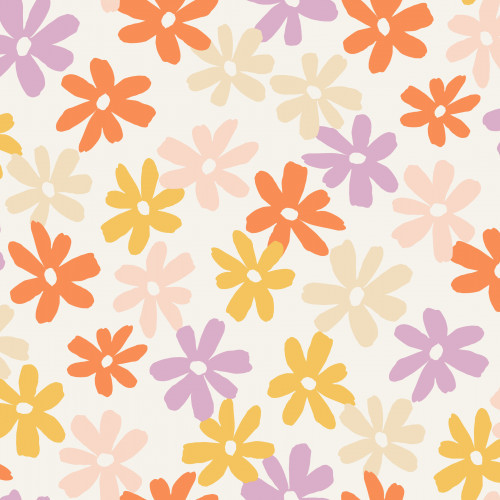 Fleur Flowers | Fabric | Carriage House Printery